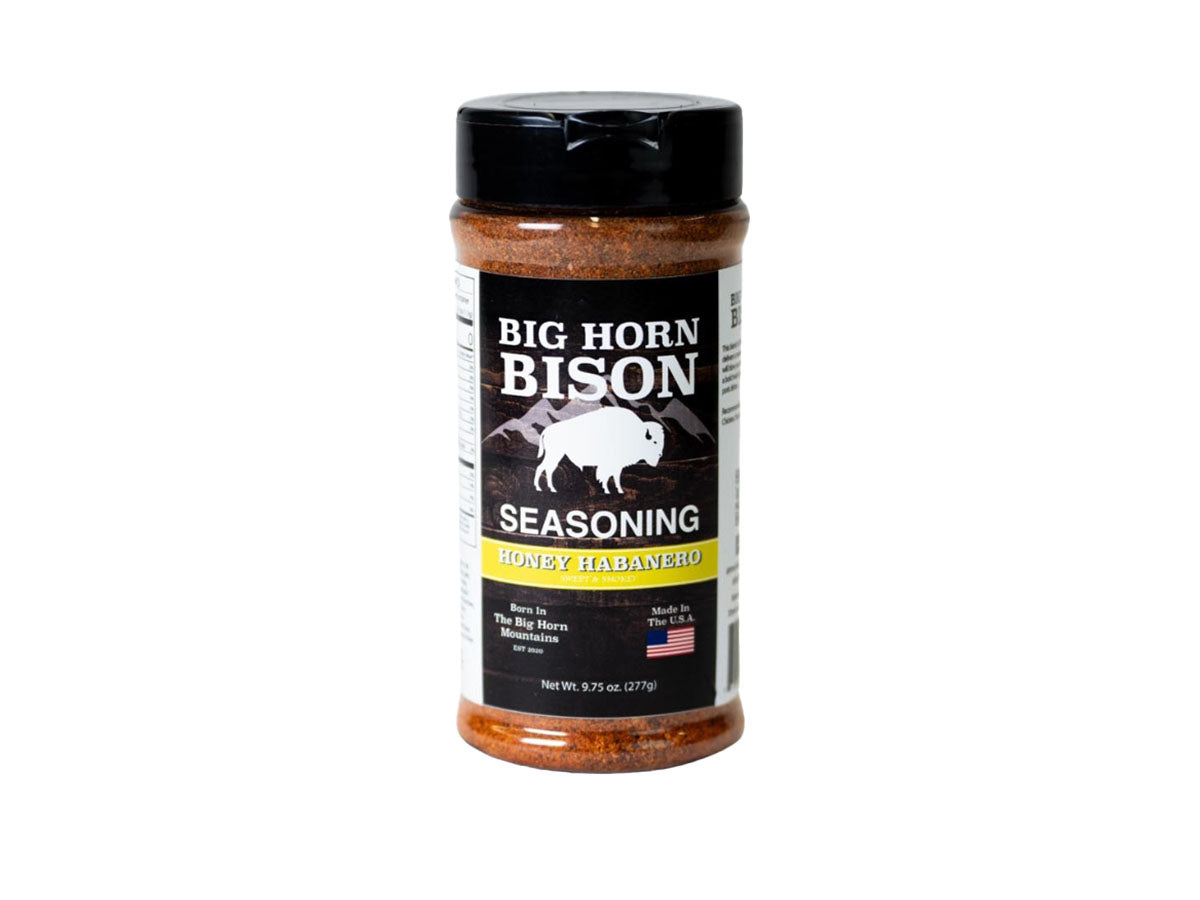 Big Horn Bison Honey Habanero Seasoning | Sweet & Fiery Flavor Blend ...