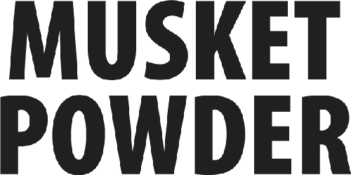 Musket Powder Black Logo T-Shirt - Musket Powder Seasonings