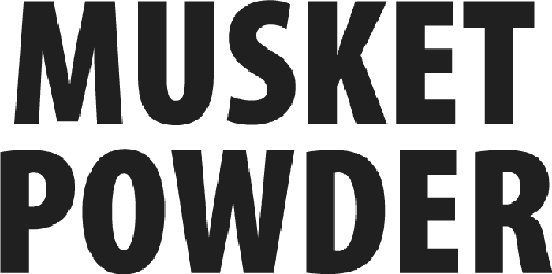 Musket Powder Black Logo T-Shirt - Musket Powder Seasonings