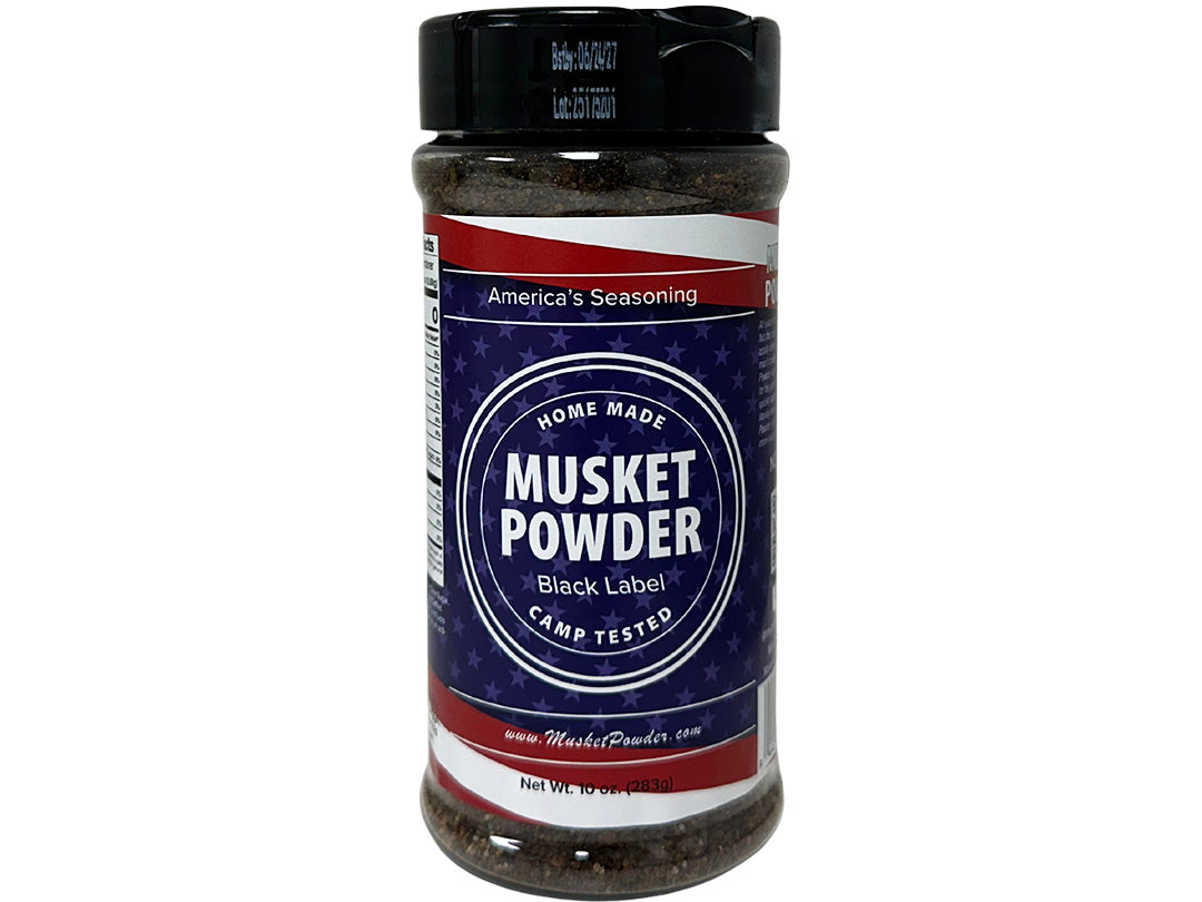 Musket Powder Black Label | Original Roasted Coffee Meat Rub – Musket ...