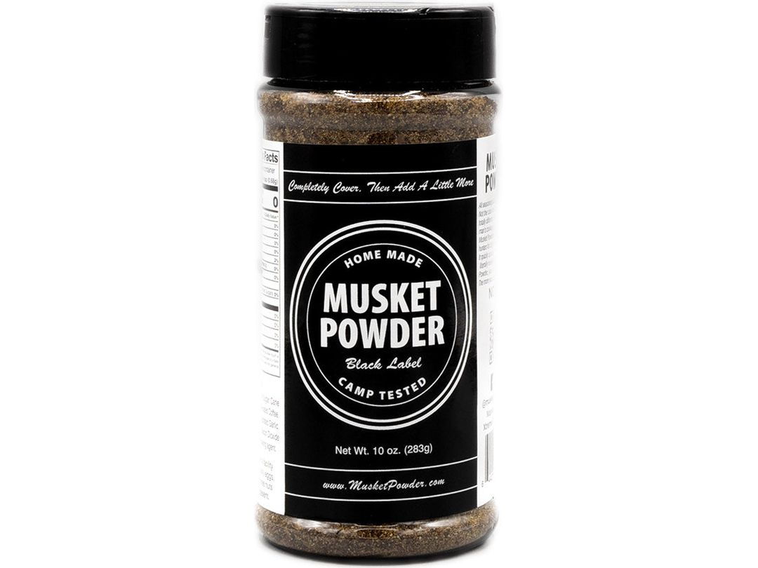 Musket Powder Black Label | Original Roasted Coffee Meat Rub – Musket ...
