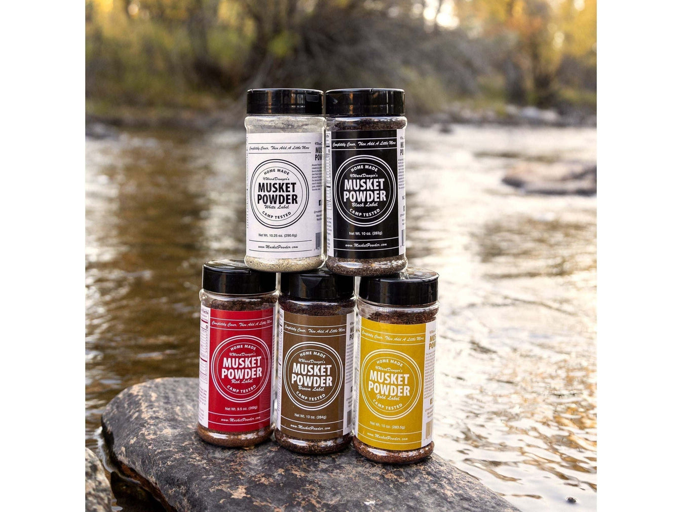 Musket Powder 5 Pack - The Ultimate Collection of Meat Seasonings ...